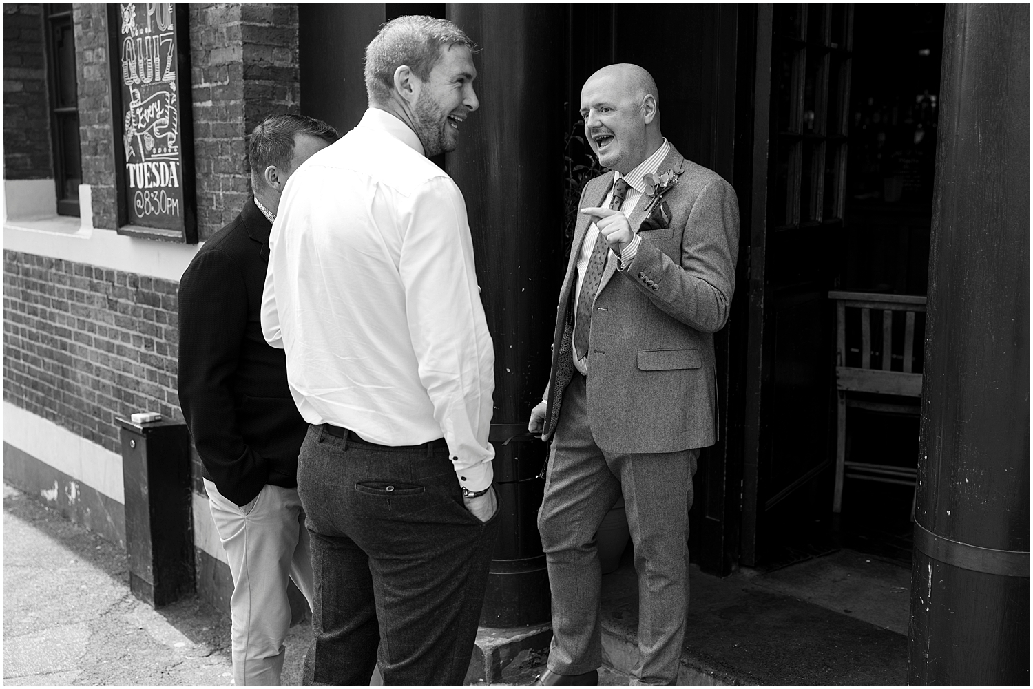 St. John's Restaurant Smithfield Wedding - John Sanders Weddings